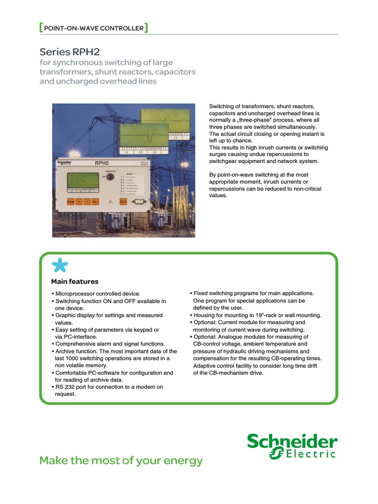 RPH2 en 06.2011 PDF | PDF | Capacitor | Transformer
