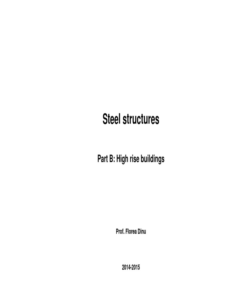 Tall Steel Buildings | Download Free PDF | Framing (Construction) | Truss