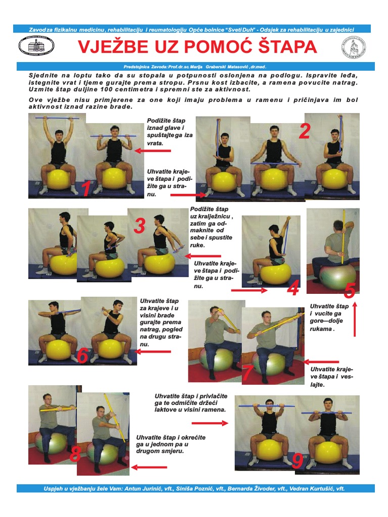 Vjezbe Sa Stapom | PDF