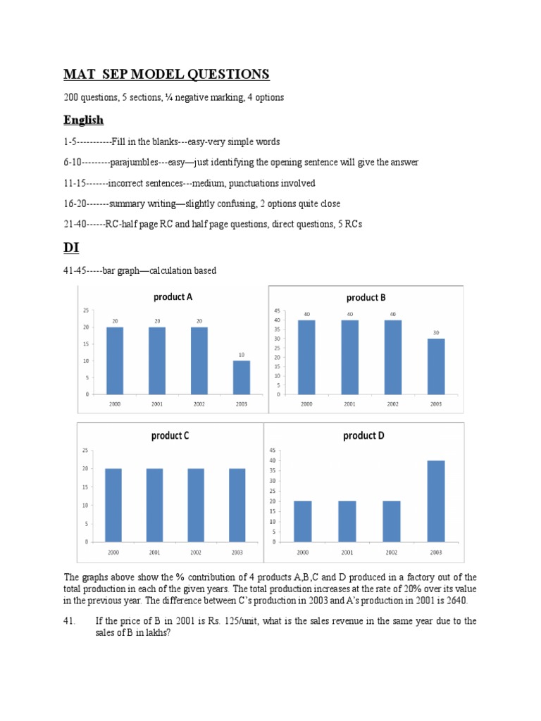 Mat Model Questions | Download Free PDF | Teaching Mathematics | Business