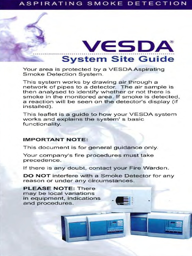 Vesd : System Site Guide | PDF | Safety | Equipment
