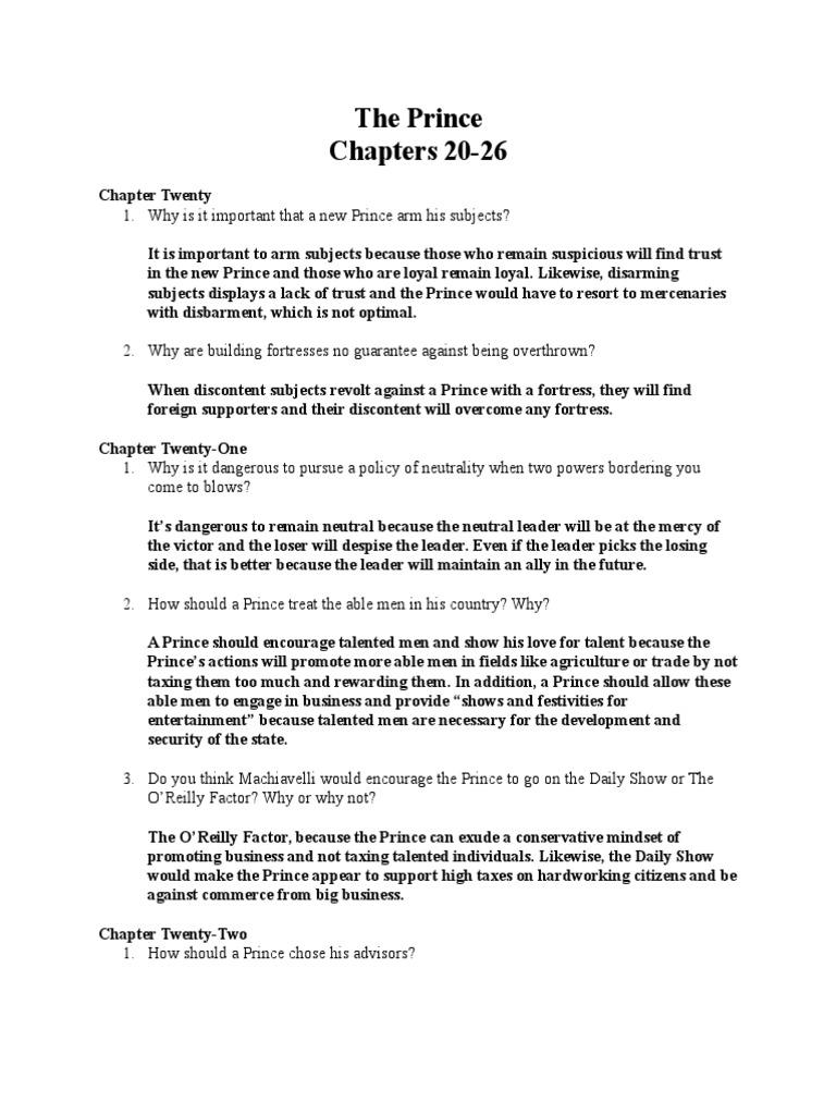 The Prince | PDF | The Prince | Niccolò Machiavelli