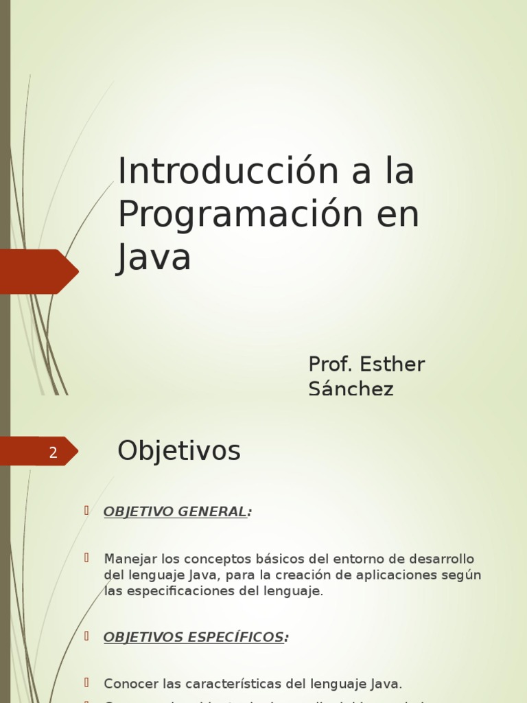 Introduccion A Java 1 | PDF | Java (lenguaje de programación) | Comillas