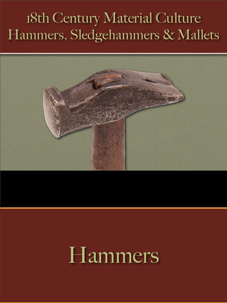 18th Century Hammer Collection | PDF | Hammer | Museum