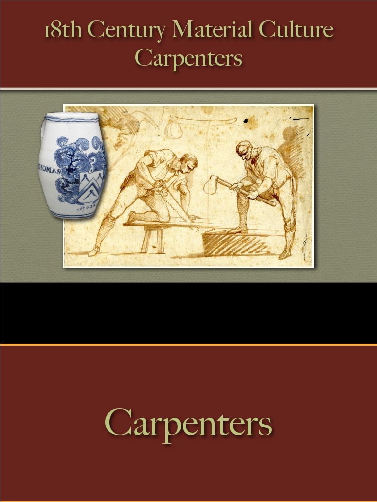 Tools - Carpenters & Their Tools | PDF | Carpentry | Museology