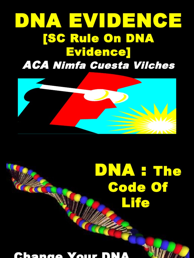 SC Rule On DNA Evidence | PDF