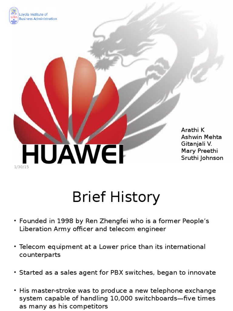 Huawei Growth Strategy | Ericsson | Research And Development