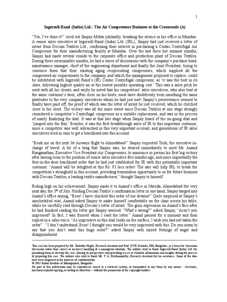 #9 IR Case Version 7 (1) (1) .01.01.06 | PDF | Gas Compressor | Cotton