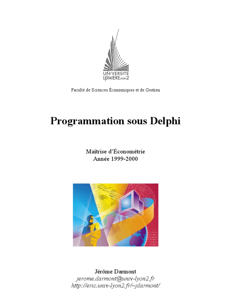 Programmation Delphi Classe Informatique Structure De Contrôle