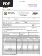BIR Form 1604cf | PDF | Taxes | Services (Economics)