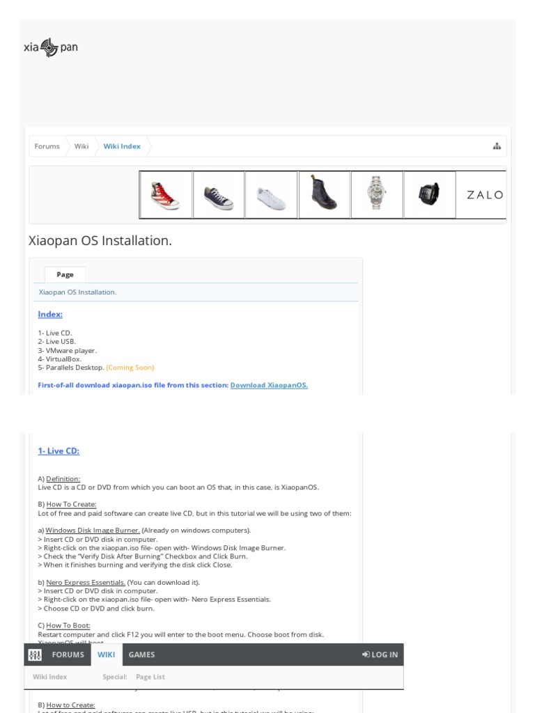 Xiaopan OS Installation | PDF | Virtual Machine | Booting