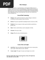 Analyzing Film Techniques with CAMELS | PDF