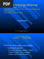 Singing and The Alexander Technique | PDF