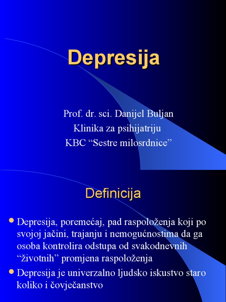 Depresija | PDF