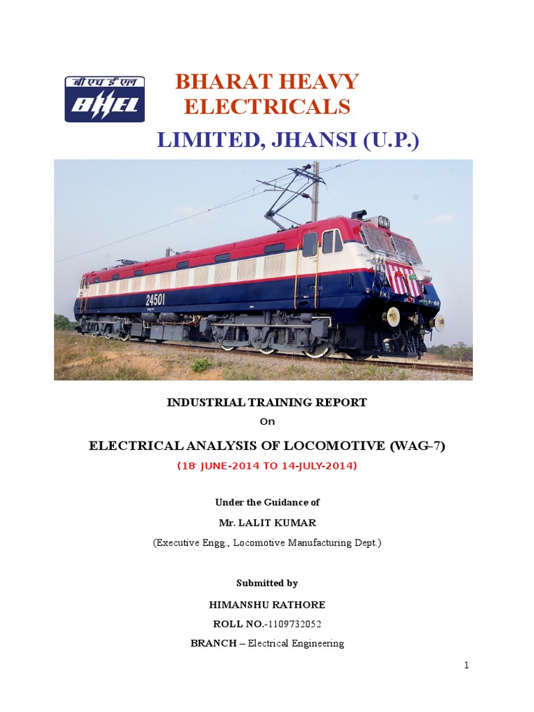 Bhel Training Report | PDF | Transformer | Sheet Metal