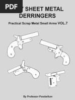 DIY Sheet Metal Derringers Practical Scrap Metal Small Arms Vol 7 | PDF