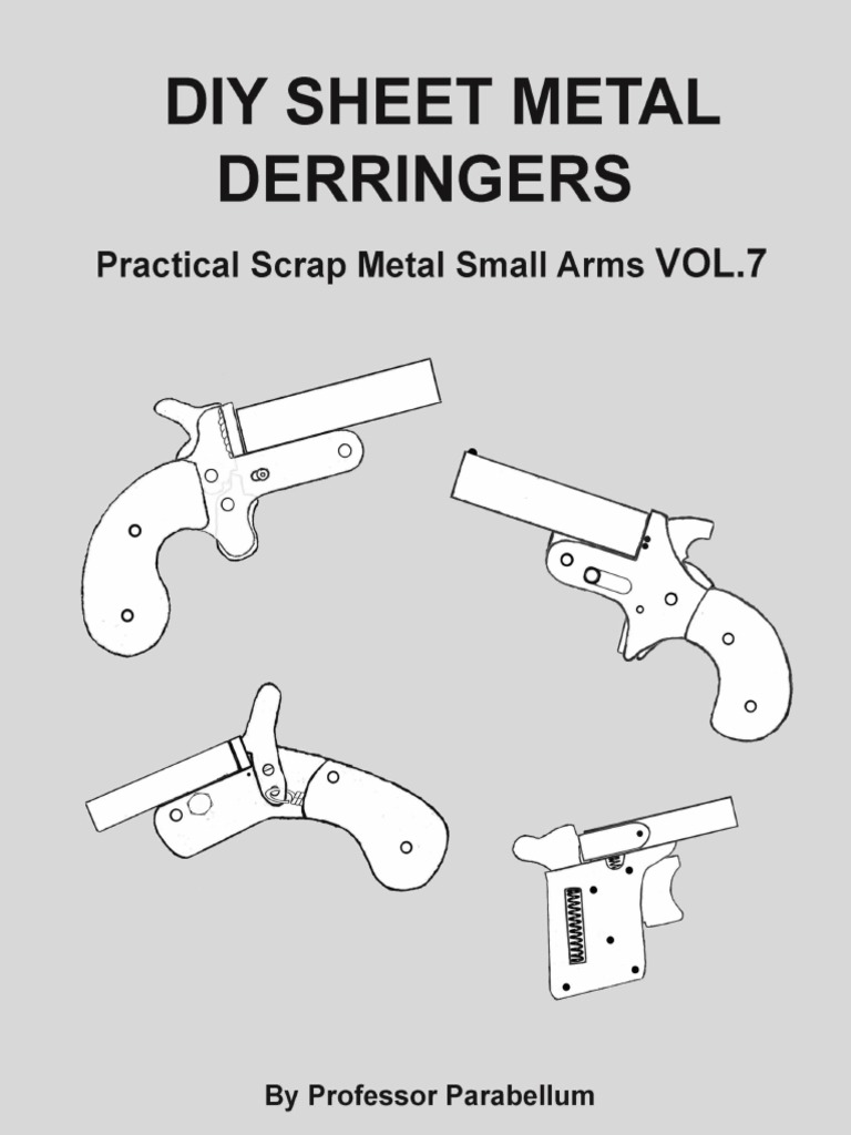 DIY .22 Rimfire Derringer Plans | PDF | Firearms | Handgun