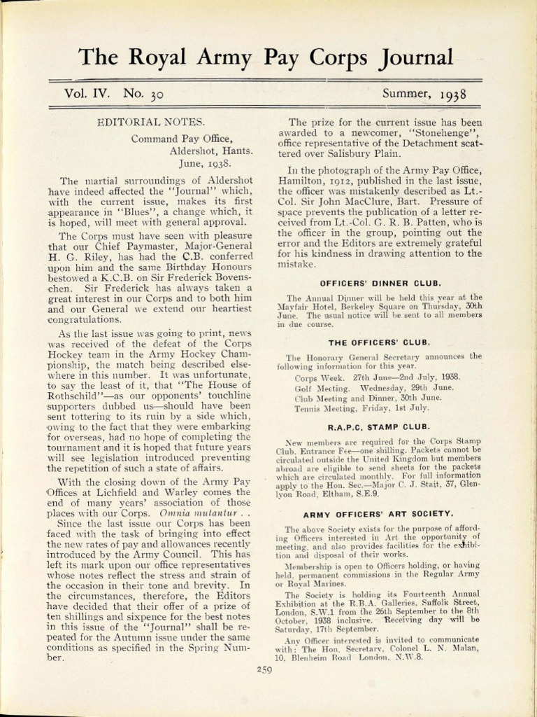 1938 Summer | PDF | Military Organization | Military