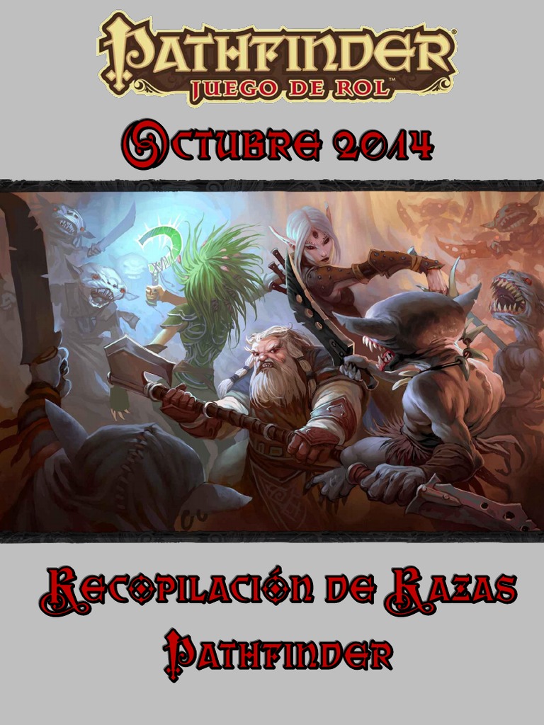 Razas Pathfinder Octubre 2014 | PDF | Duendes | Calabozos y Dragones