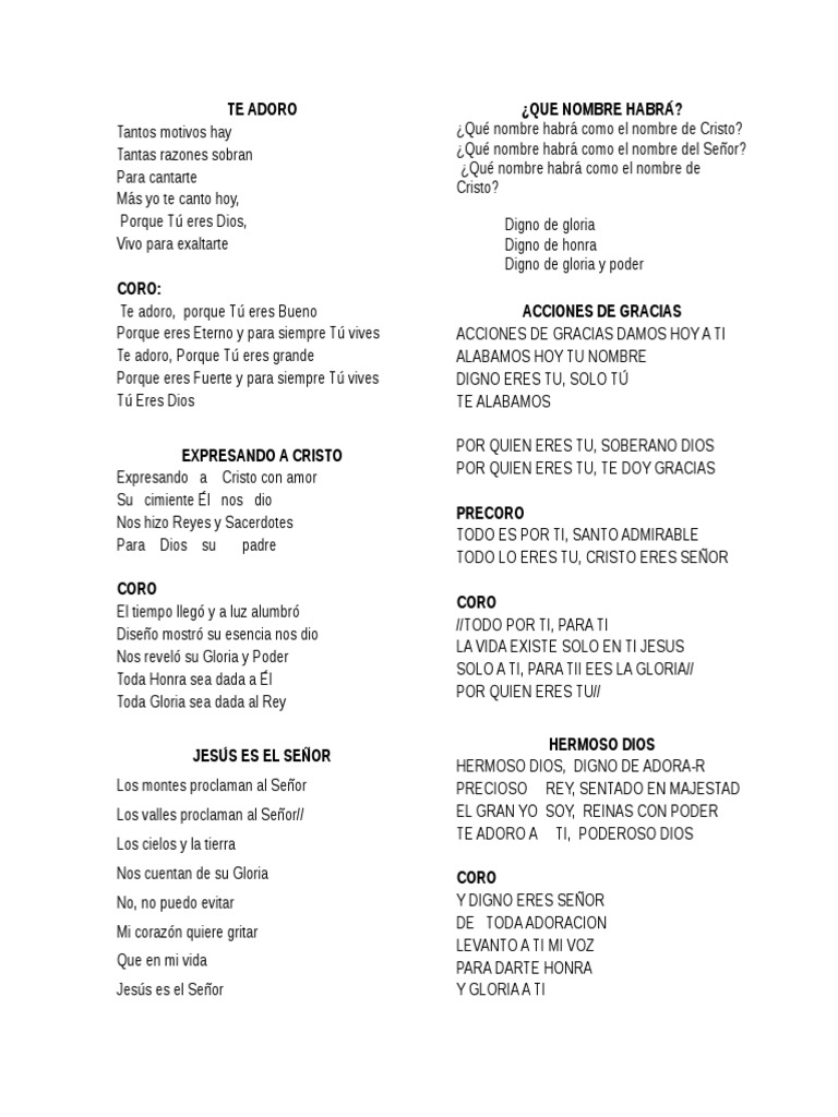 Letras de Alabanza Mayo | Cristo (Título) | Cordero de Dios