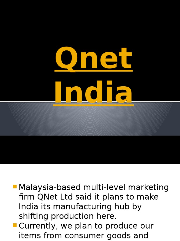 Qnet India | PDF
