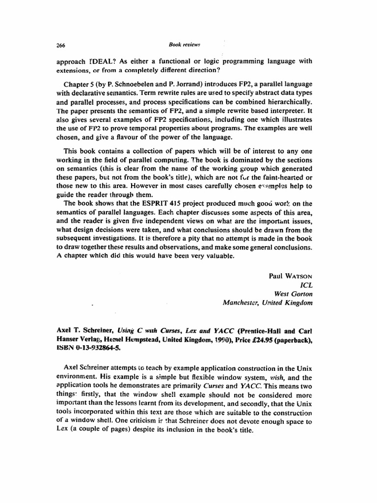 Approach: 266 Book Review.? | PDF | Expert | Axiom