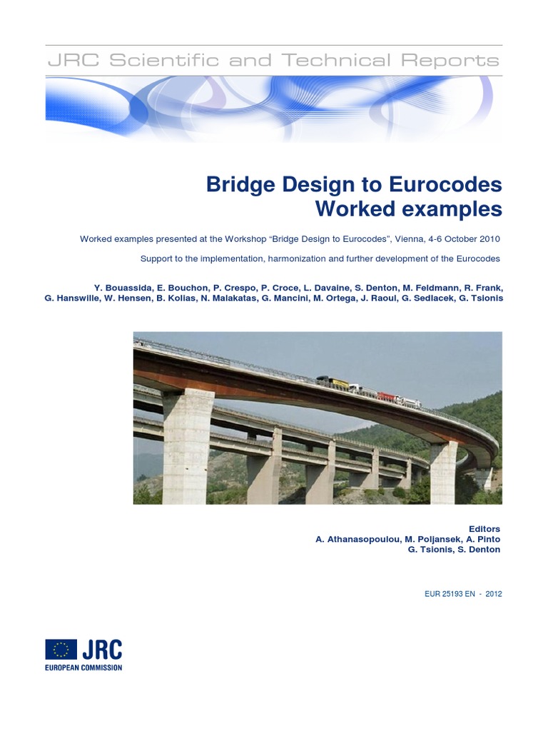 Eurocodes - Jrc.ec - Europa.eu Doc 1110 WS EC2 Report Bridge Design ...