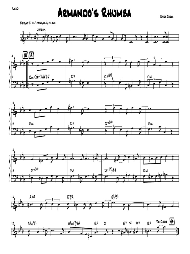 Armandos Rhumba | PDF