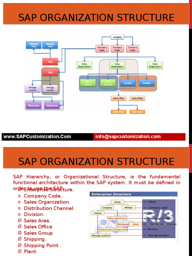 SAP Enterprise Structure Overview | PDF | Sales | Business