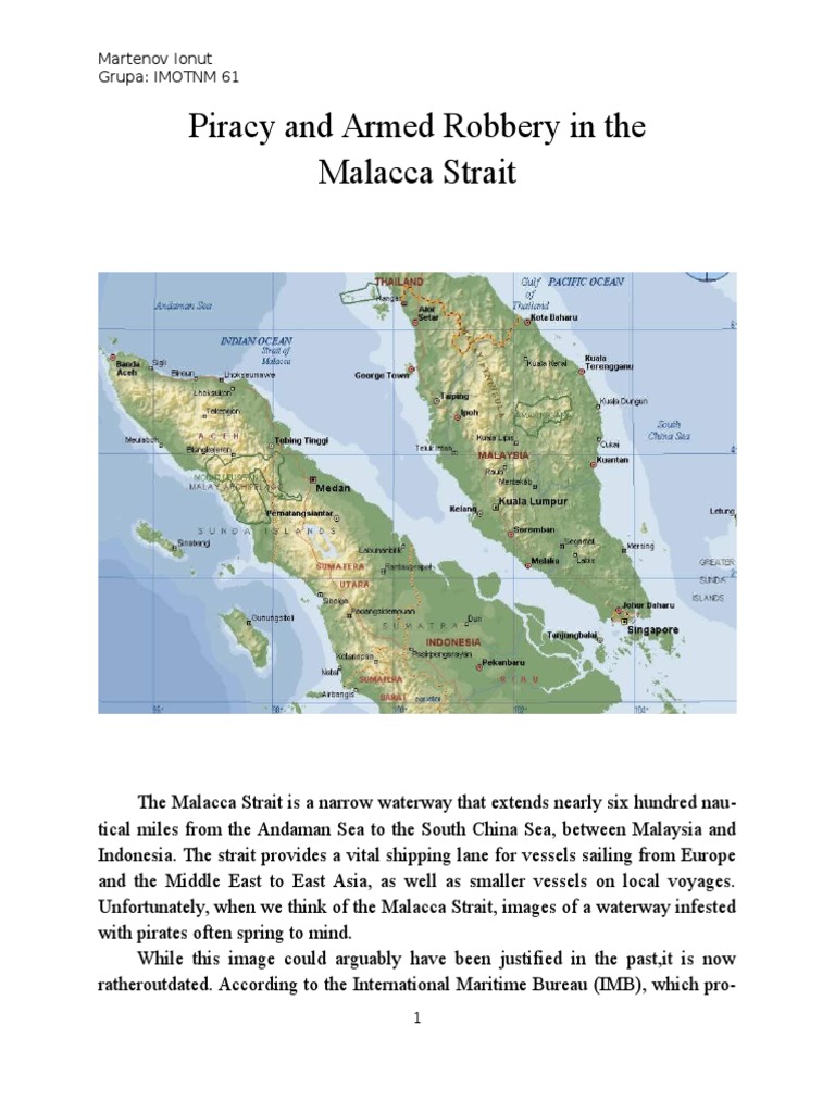 Piracy in Malacca Straint | Strait Of Malacca | Piracy