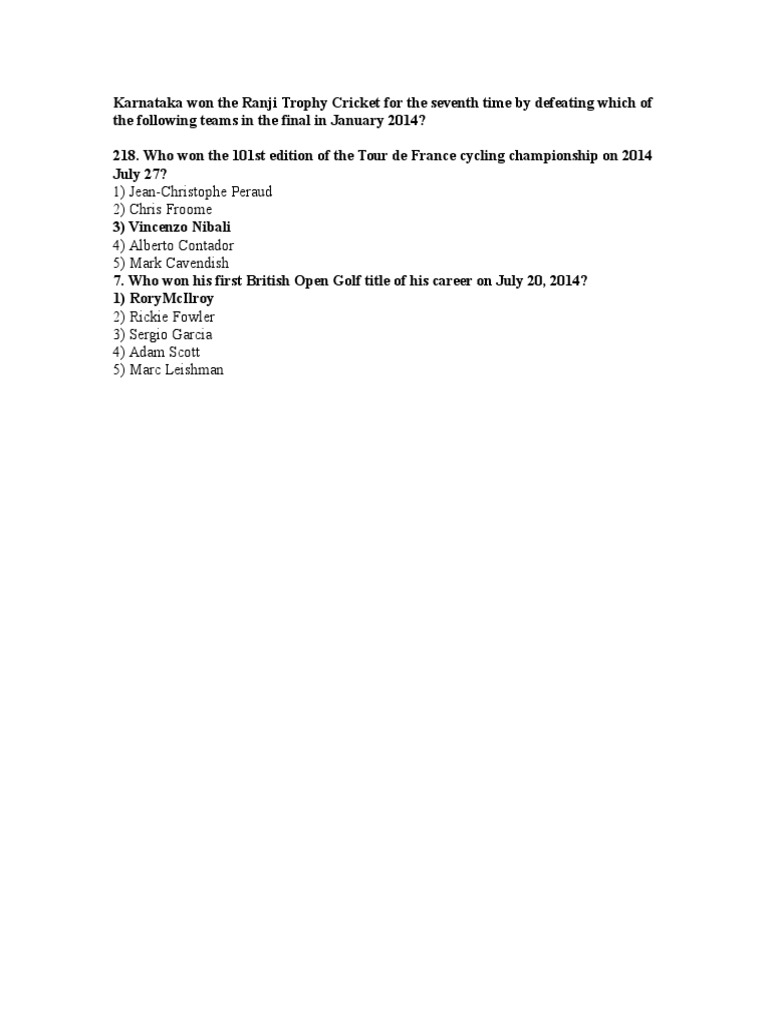 1) Jean-Christophe Peraud 2) Chris Froome 4) Alberto Contador 5) Mark ...