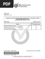 NCAE Reviewer Answer Sheet | PDF