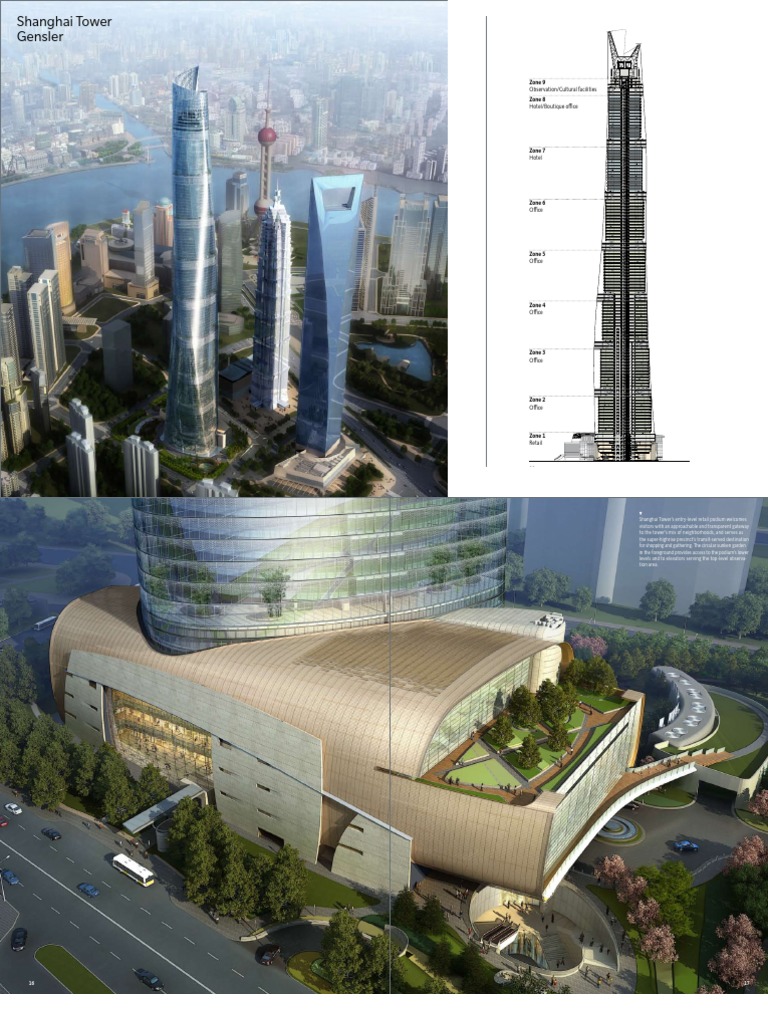 Shanghai Tower | PDF | Shanghai | Building Engineering