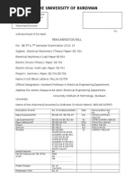 Remuneration Bill For Practical Examinations of All Classes | PDF ...