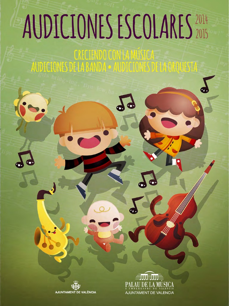 Audiciones para Escolares | PDF | Educación primaria | Formas musicales