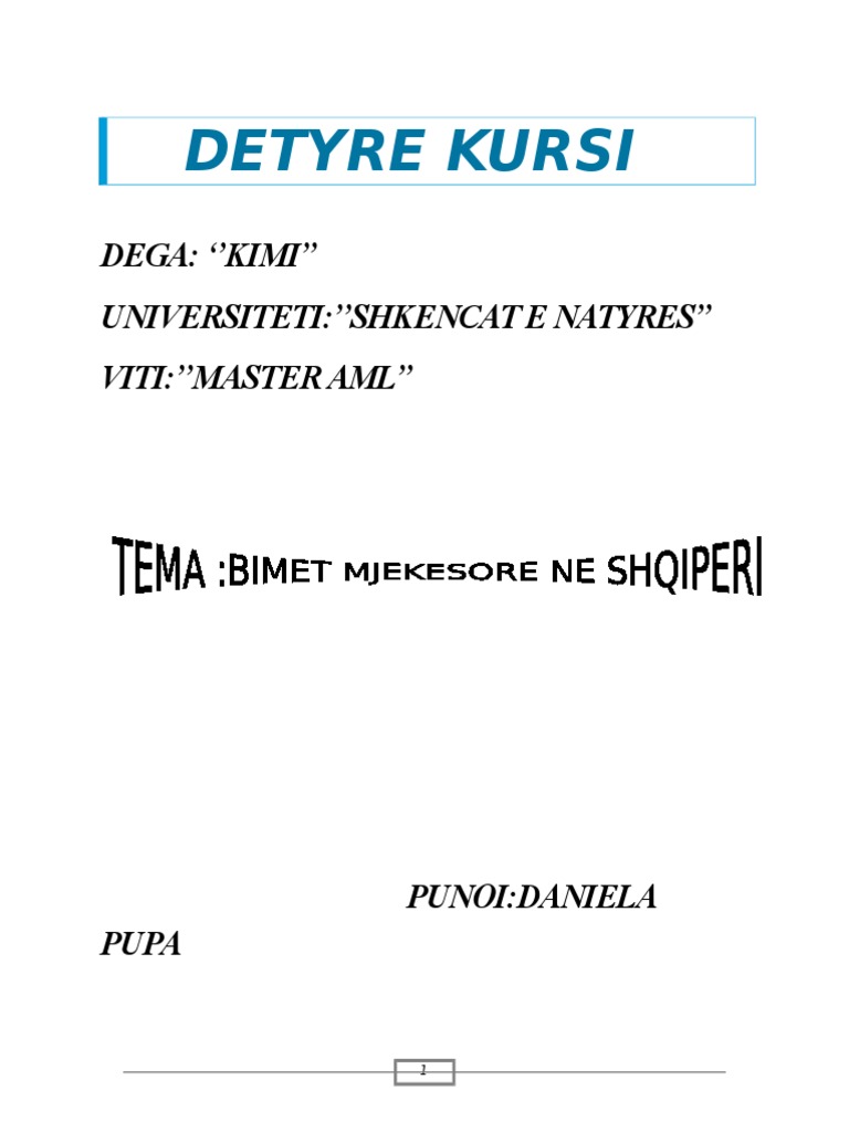 Biologi Mbi Bimet Mjkesore | PDF