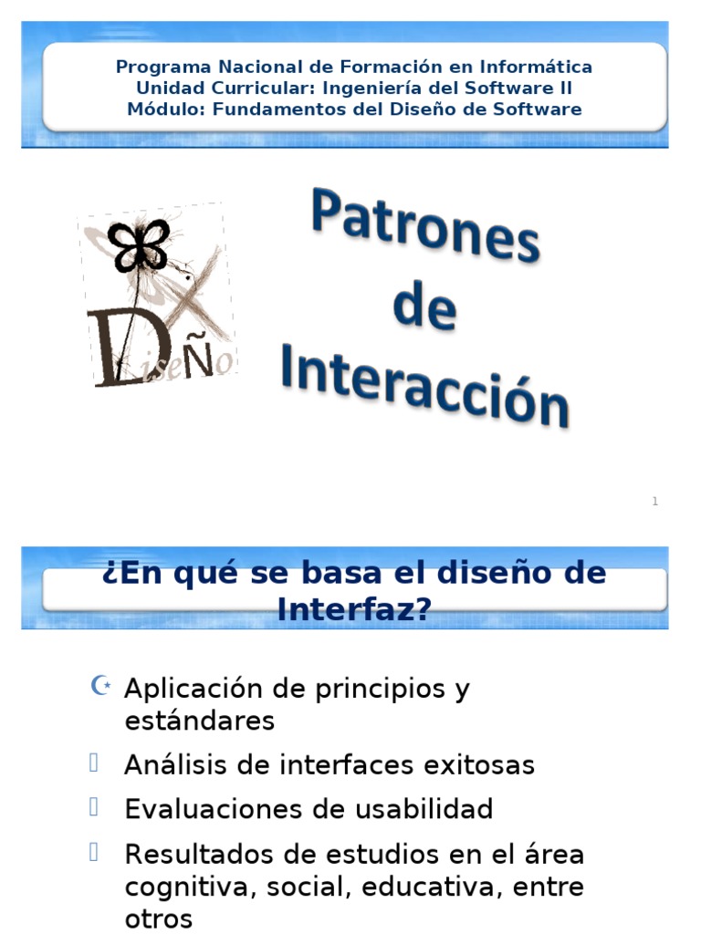 Patrones de Diseño | Patrón de diseño de software | Ingeniería de software