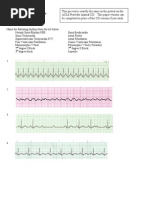 AHA ACLS Megacode Scenarios | PDF | Cardiac Arrest | Cardiopulmonary ...
