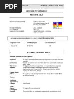 Nalco Tri Act 1820 | PDF | Dangerous Goods | Hazardous Waste