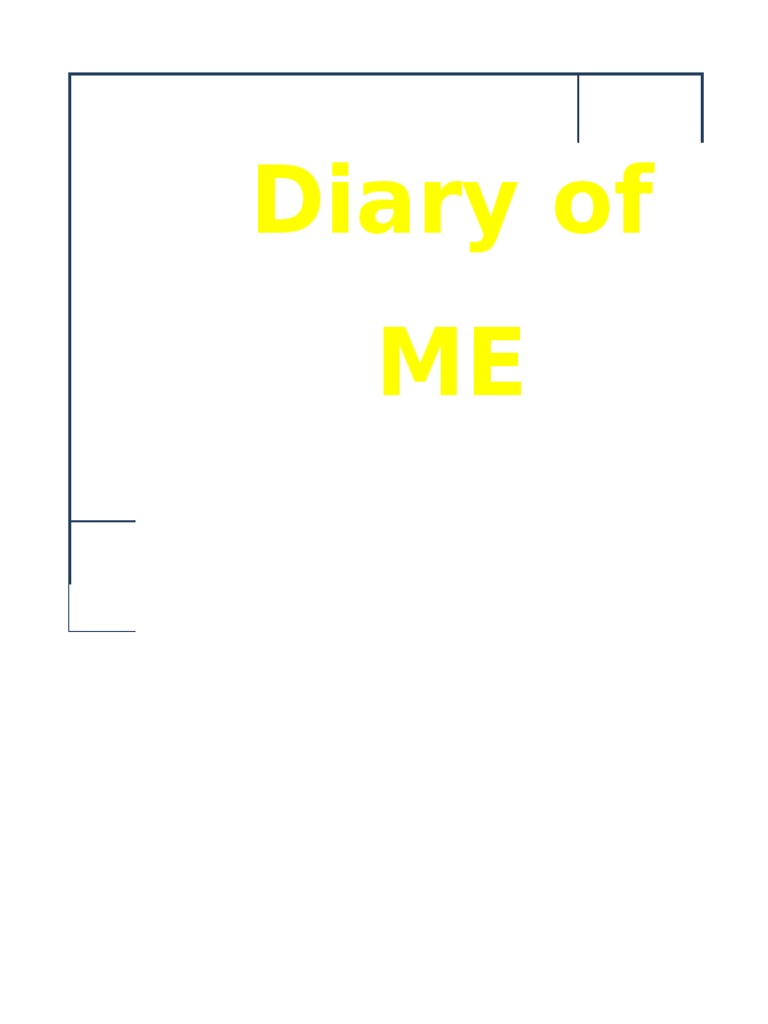DIARY of ME | PDF
