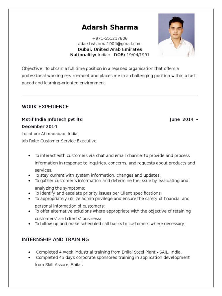 CV - Adarsh Sharma | PDF | Microsoft Office | Computing