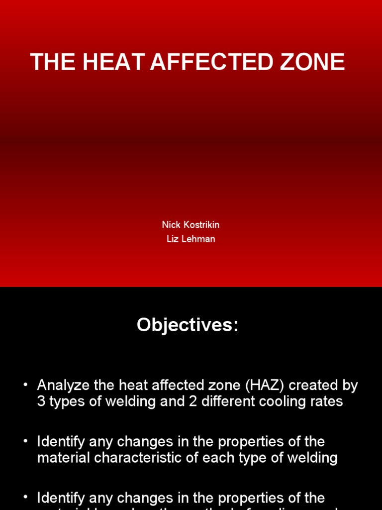 The Heat Affected Zone | PDF | Welding | Construction