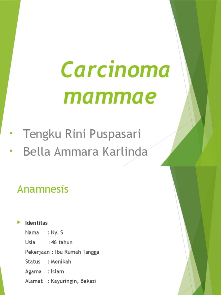 Laporan Kasus Case CA Mammae | PDF