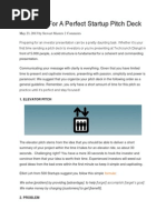 Shark Tank Pitch Template | PDF | Investing | Valuation (Finance)