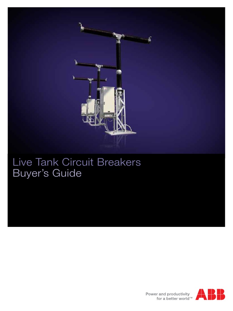 Buyers Guide HV Live Tank Circuit Breakers Ed5 en PDF | PDF | Capacitor ...
