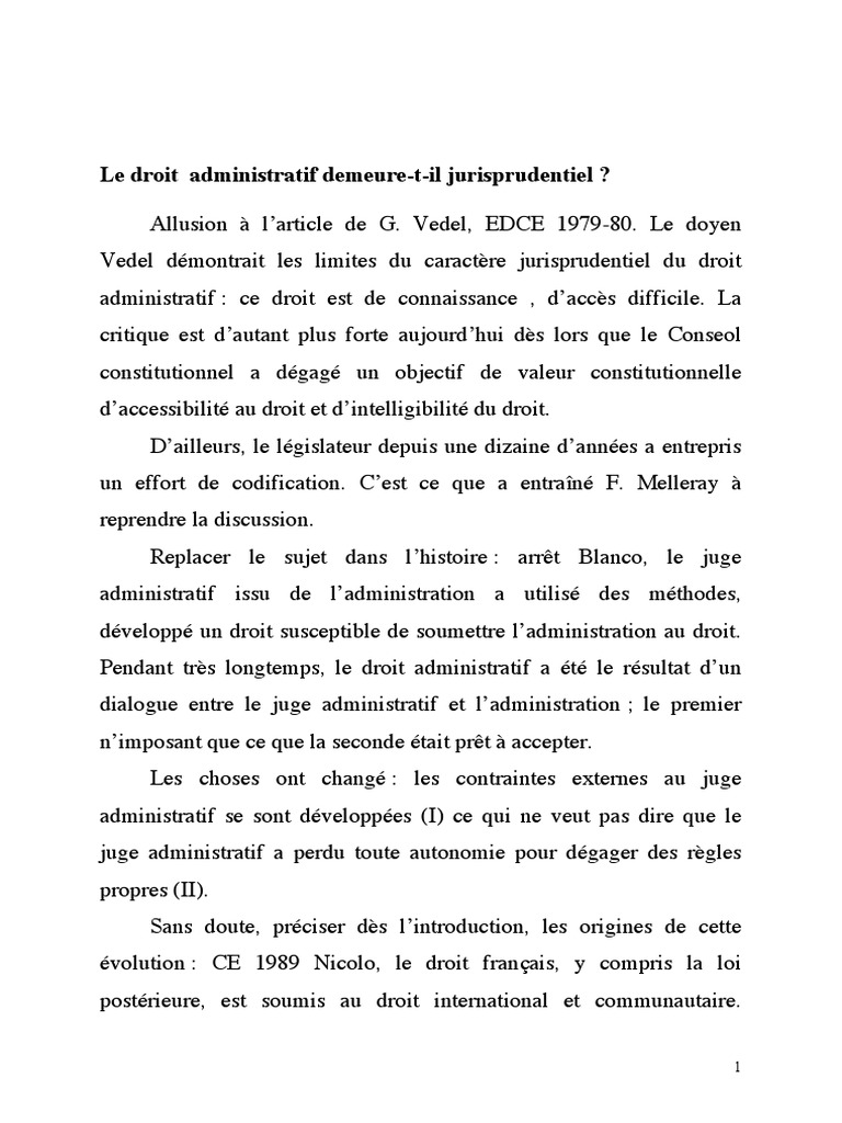Corrige de La Dissertation PDF-2 | Constitution | Jurisprudence Corrige de La Dissertation PDF-2 | Constitution | Jurisprudence