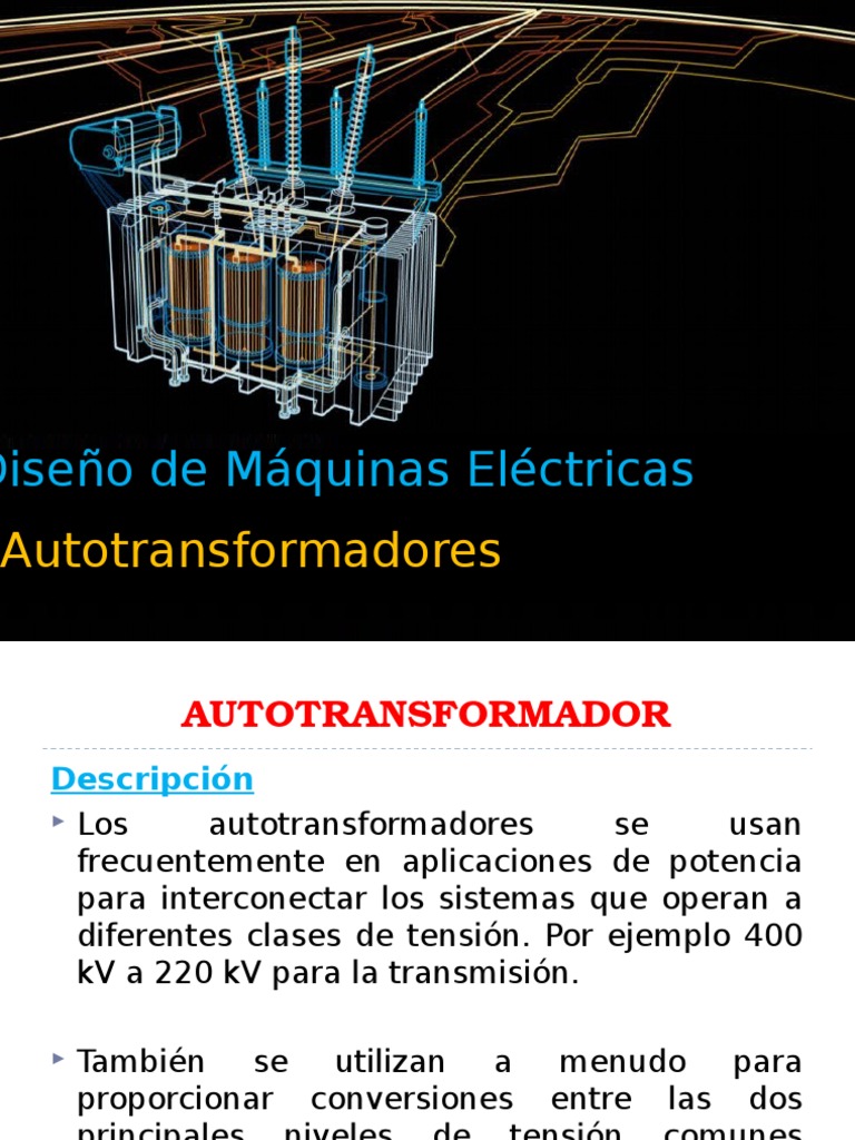 AUTOTRANSFORMADORES