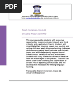 French Language Unit Template 2014 | PDF