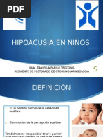 Clasificación de Hipoacusia Auditiva | PDF | Audiología | Escuchando