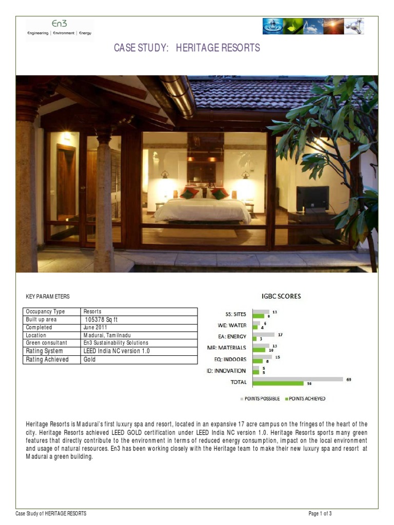 Heritage Resorts Case Study | PDF | Leadership In Energy And ...
